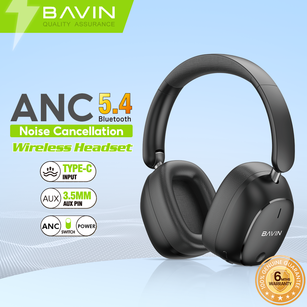 BAVIN HB-BH58 Wireless Bluetooth Earphones w/ Active Noise Cancellatio