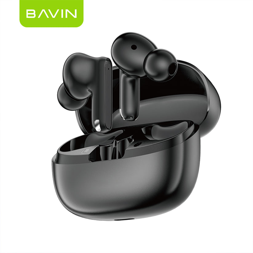 BAVIN BA100 TWS Bluetooth Hi-Res Audio Earbuds w/ Touch Control & AI S