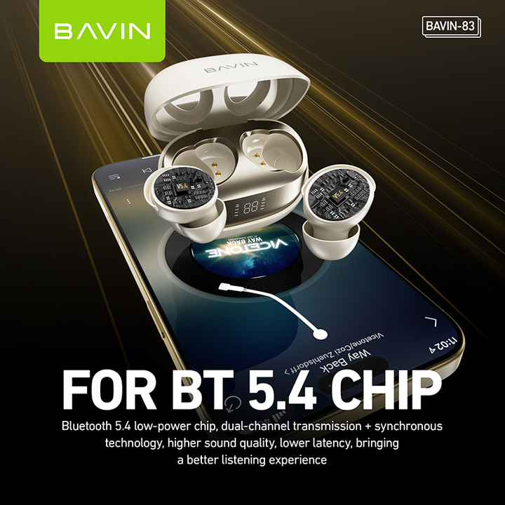 Earphones / Bluetooth (TWS) – BAVIN