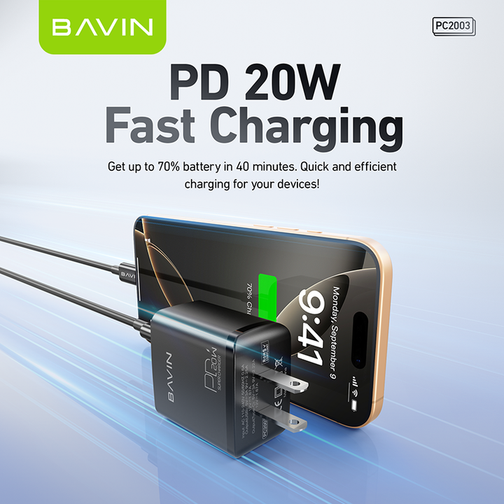 Type-C / 20W-33W Charger – BAVIN
