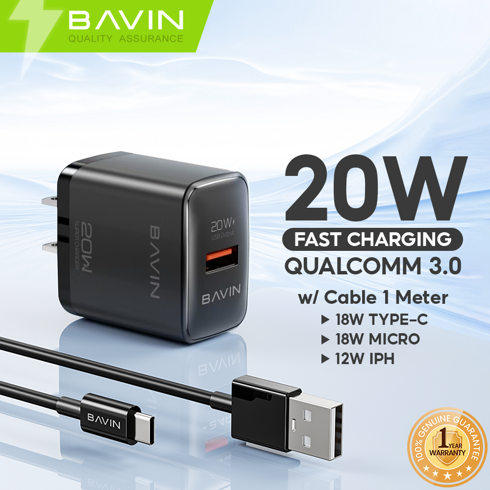 USB / QC3.0 Charger – BAVIN