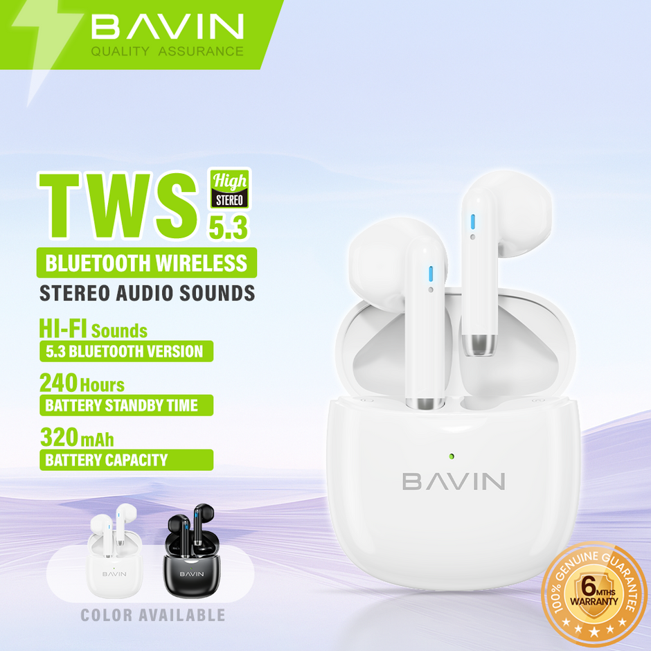 Earphones / Bluetooth (TWS) – BAVIN