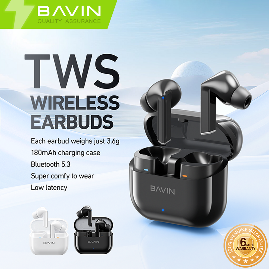 Earphones / Bluetooth (TWS) – BAVIN