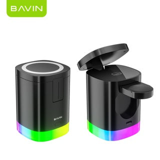 【New Year Deals】BAVIN PC1033 3in1 Magnetic Wireless Charger Fast Charg