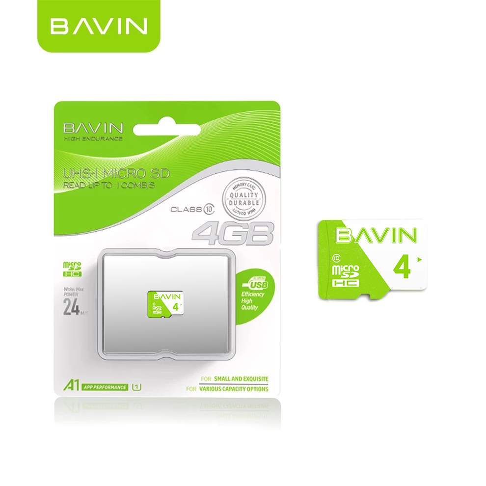 BAVIN Micro SD Card Class 10 Memory Card Capacity 4GB 8GB 16GB 32GB 64