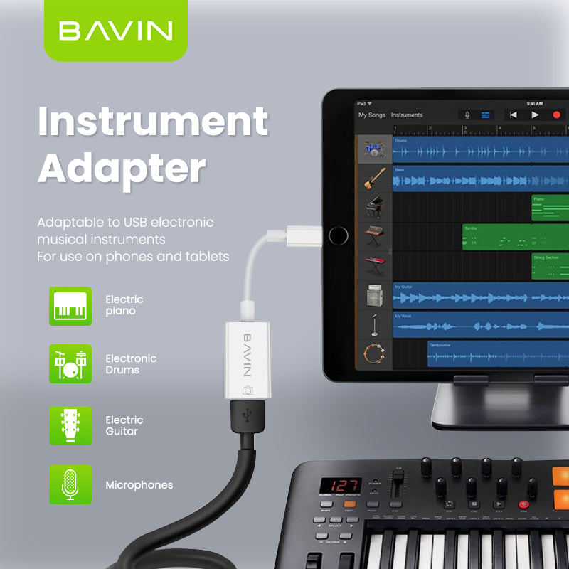 BAVIN U-O-30 OTG Adapter Type-C/iPhone to USB