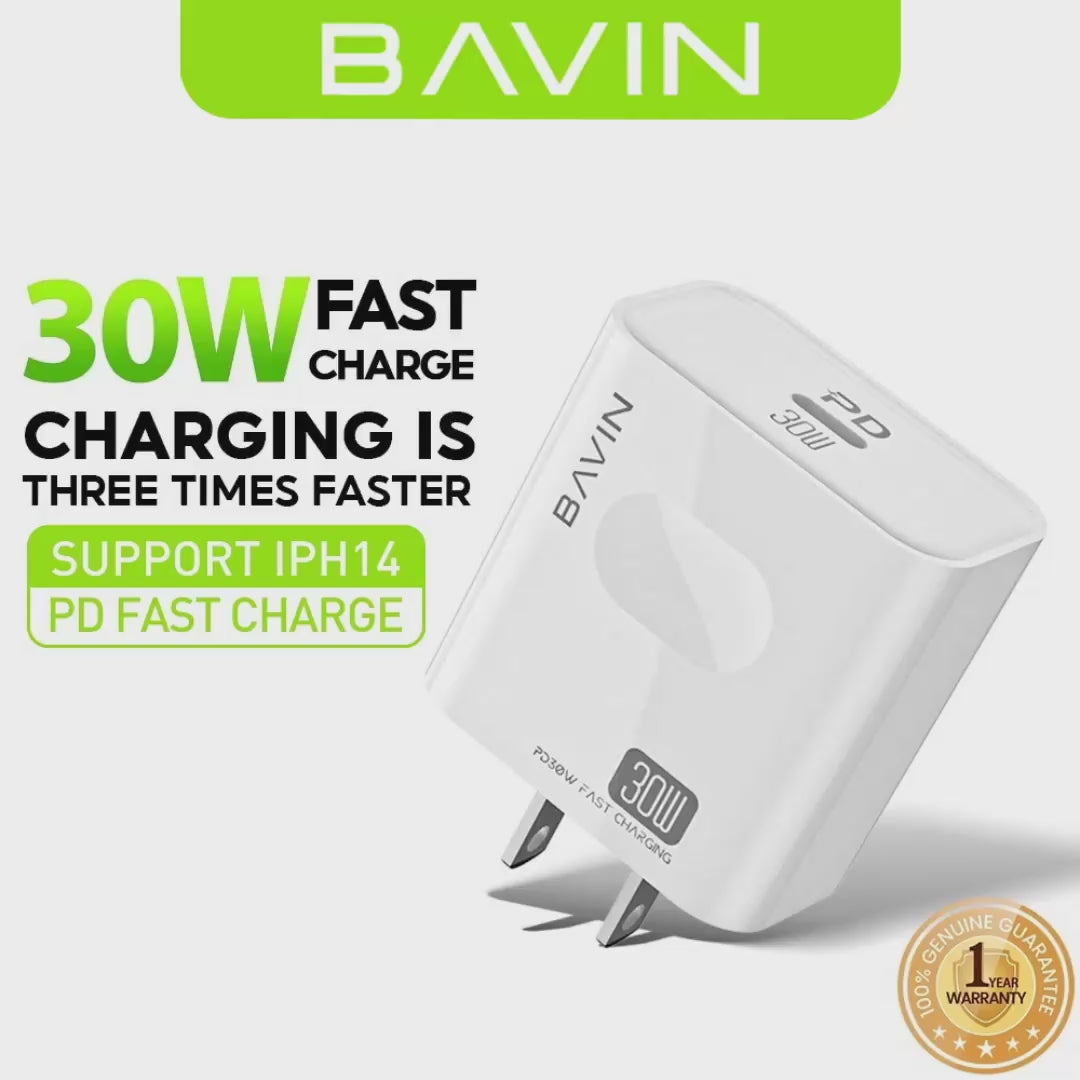 Type-C / 20W-33W Charger – BAVIN