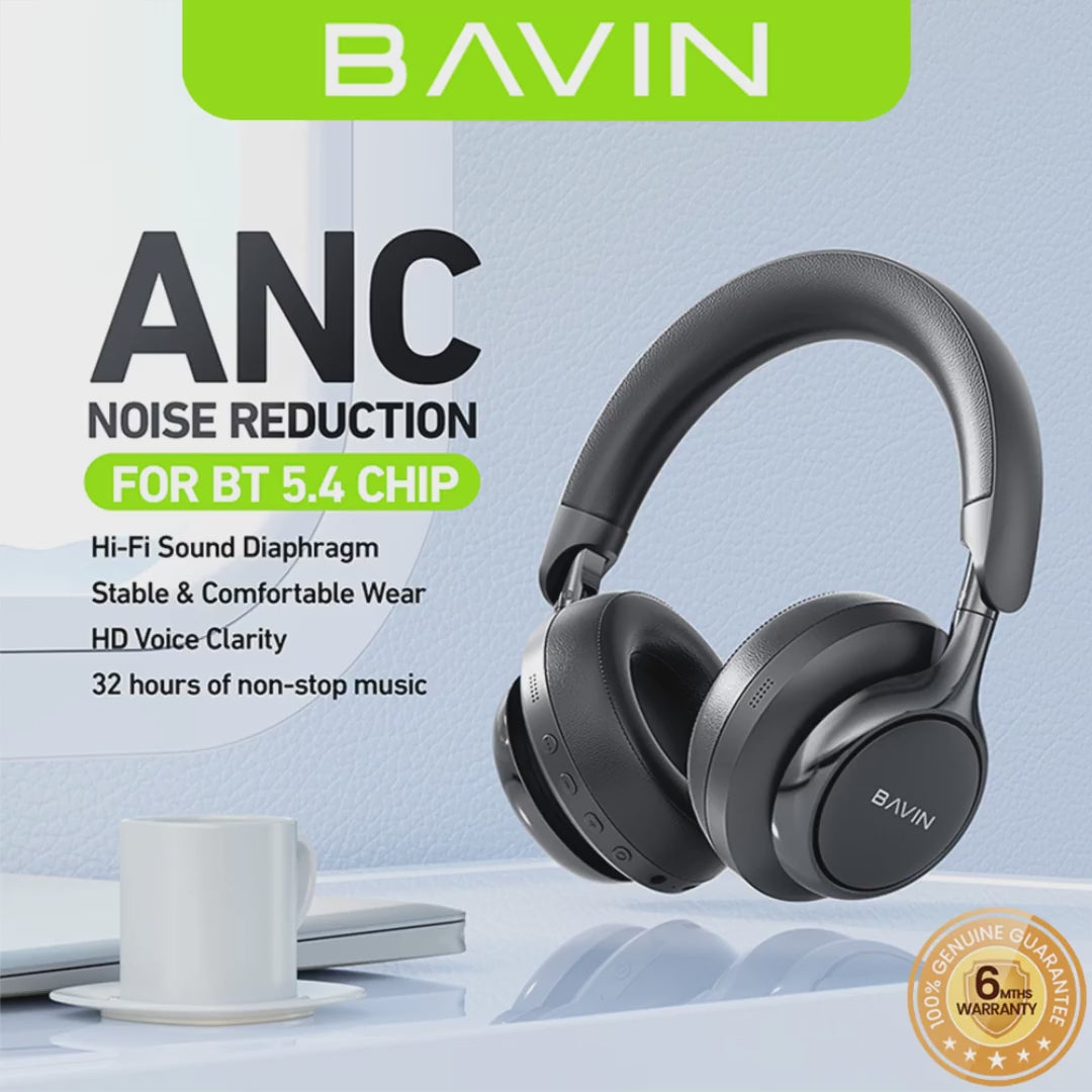 BAVIN HB-BH60 5.4 Wireless Bluetooth Headphones